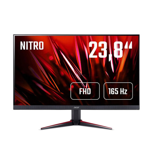 ACER NITRO EI242QRPBIIPX 24″ FHD VA 144HZ 1MS CURVED GAMING MONITOR ...