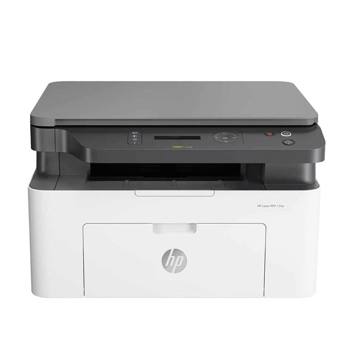HP 135a Laser MFP Printer, 4ZB82A – White – System Max
