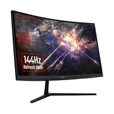 ACER NITRO EI242QRPBIIPX 24″ FHD VA 144HZ 1MS CURVED GAMING MONITOR ...