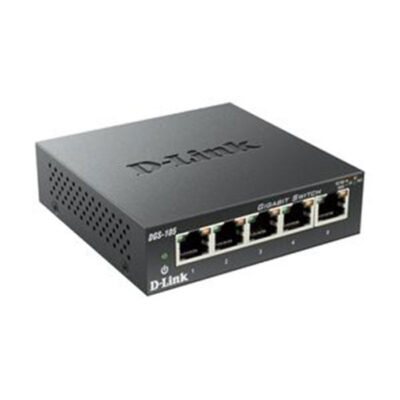 D-Link-Switch 5 Port GigaBit-DGS-105 – System Max
