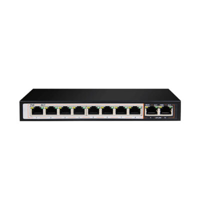 DLINK-DGS-F1010P-POE With 2PORT UP LINK – System Max