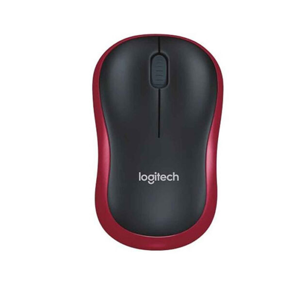 Logitech M185 Wireless Mouse – Red – System Max