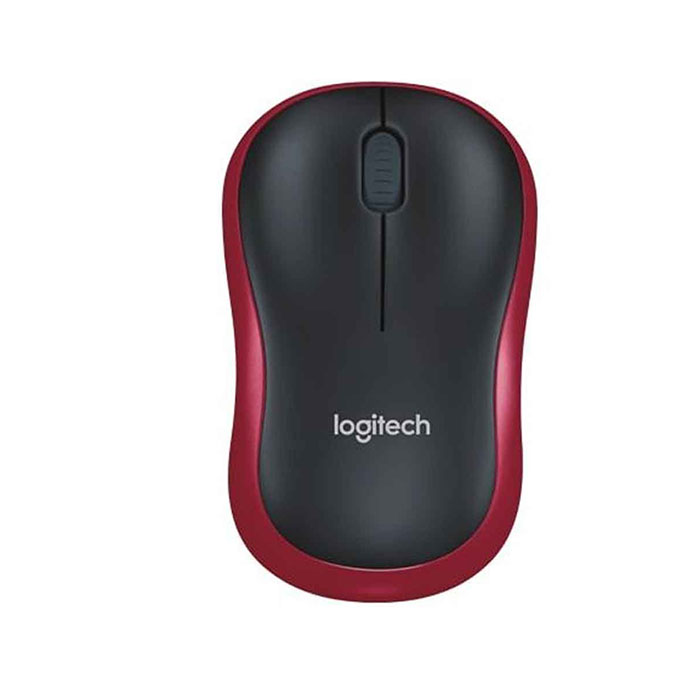 Logitech M185 Wireless Mouse – Red – System Max