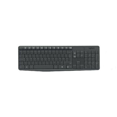 Logitech MK235 Wireless Keyboard and Mouse, Grey – System Max