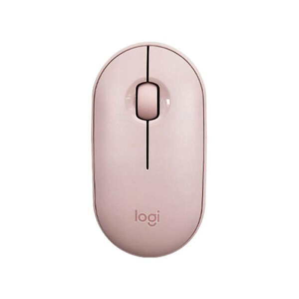 Logitech Pebble M350 Wireless Mouse – Rose – System Max