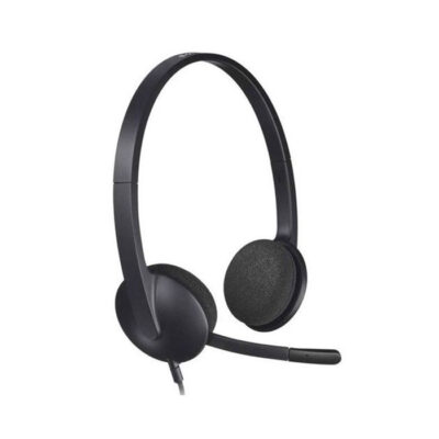 Logitech H340 USB Headset Black – System Max
