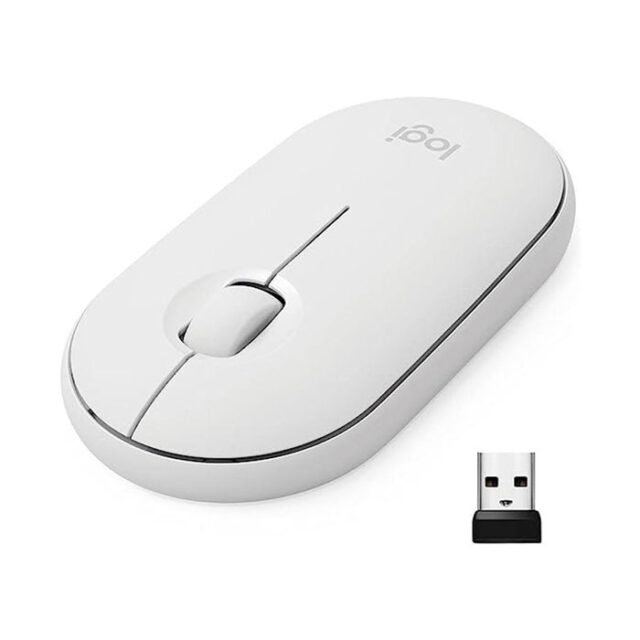 Logitech M185 Wireless Mouse, Swift Gray – System Max